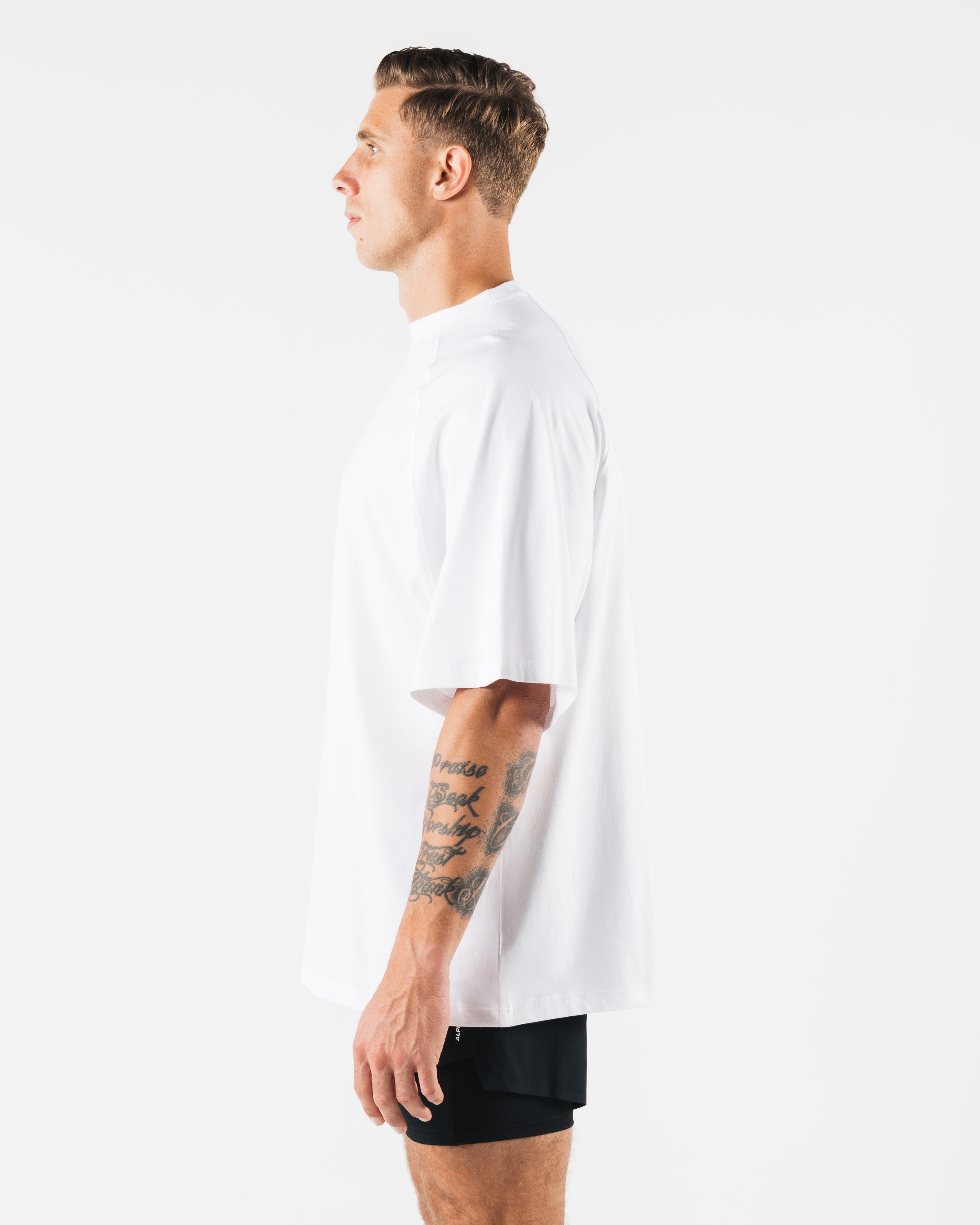 Box Tee - White – Alphalete Athletics UK