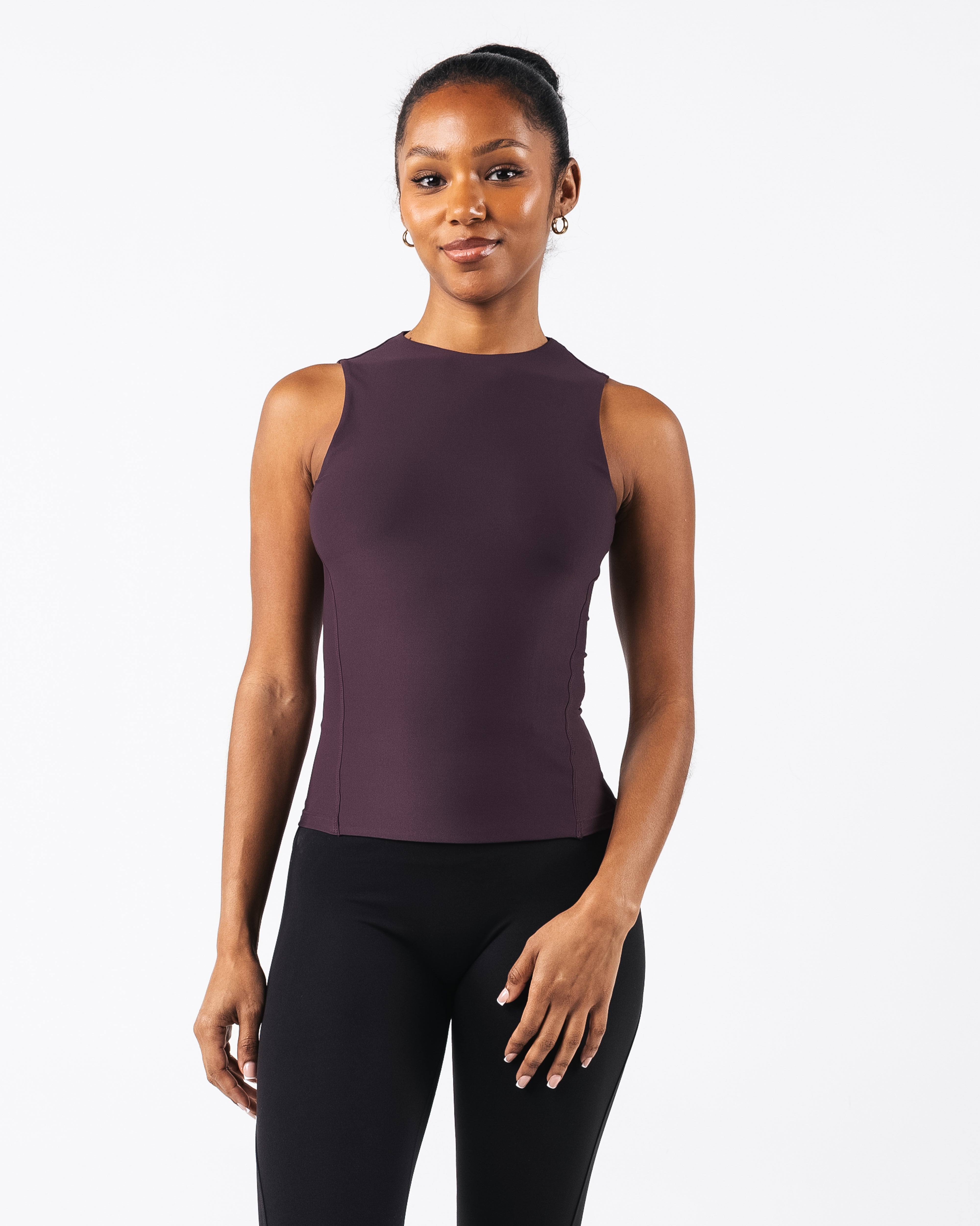 Basics Tank - Black Garnet | Workout Clothes For Women | Alphalete ...
