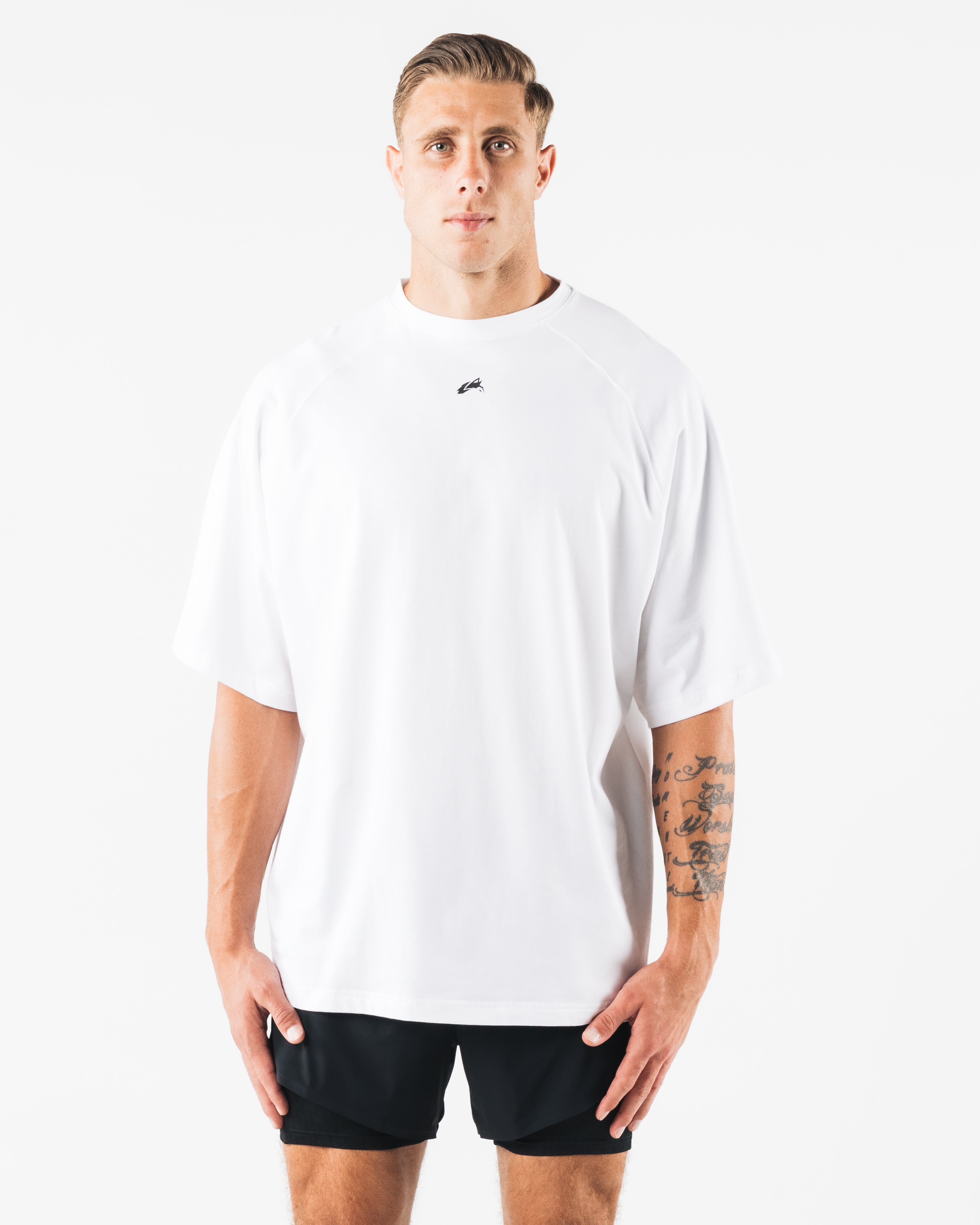 Box Tee - White – Alphalete Athletics UK