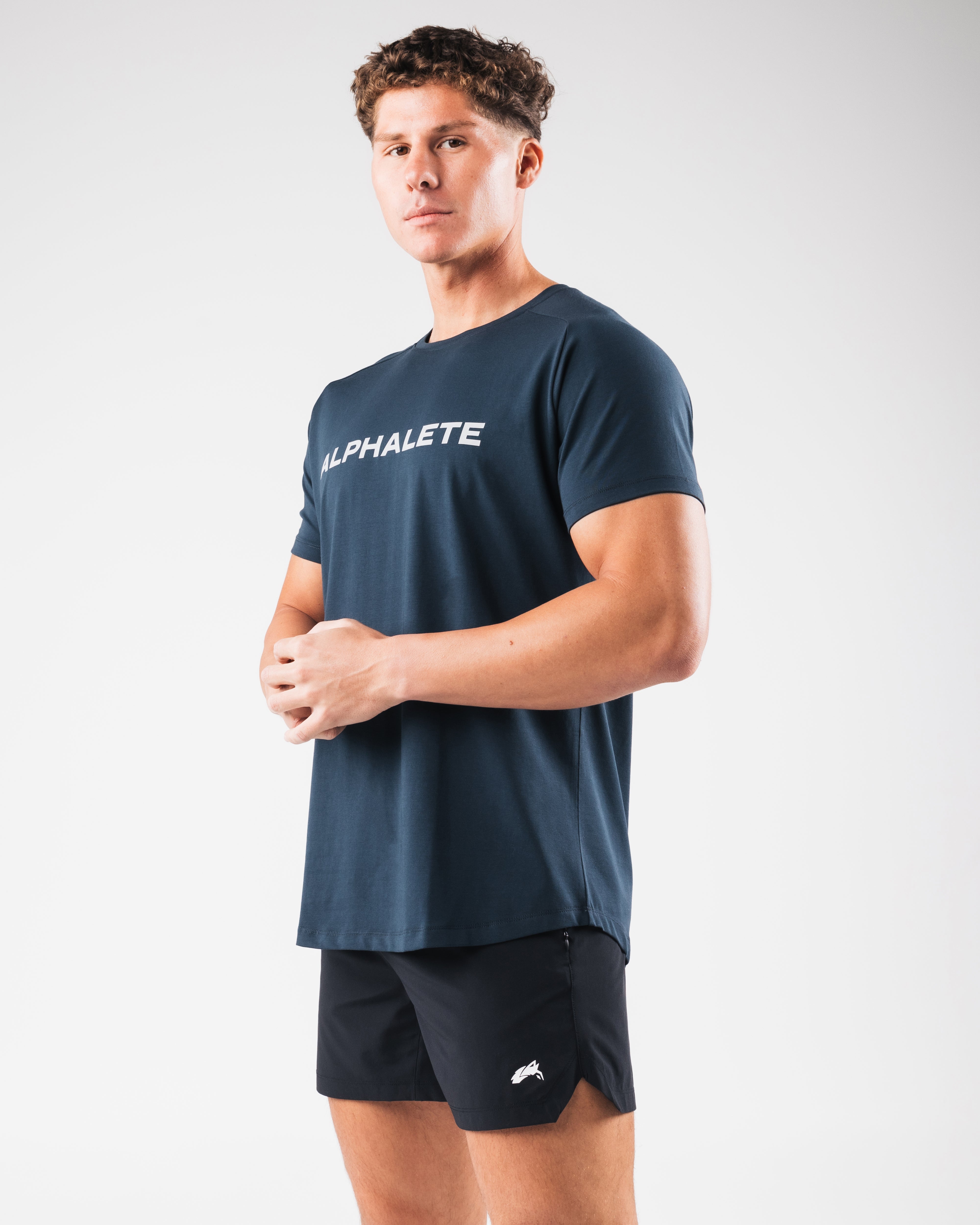 Core Tee - Deep Navy – Alphalete Athletics UK