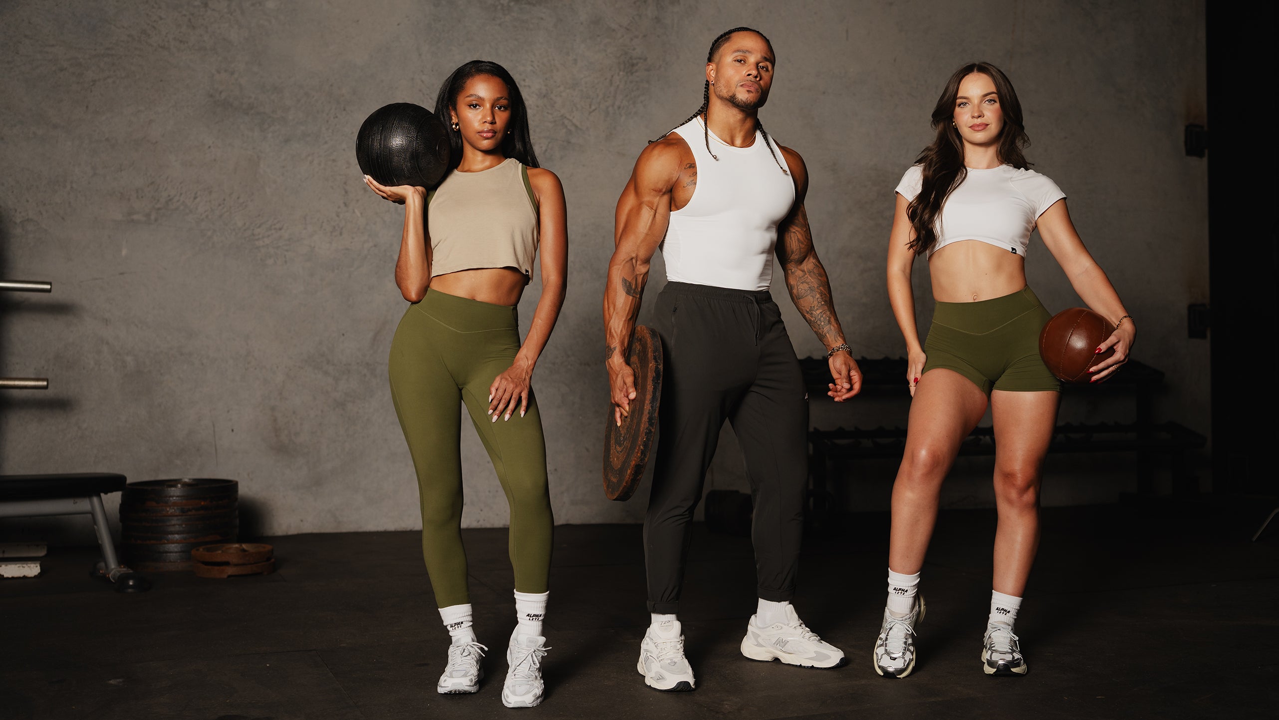 Zero Ribbed Tank 2pk - Astro Grey – Alphalete Athletics UK