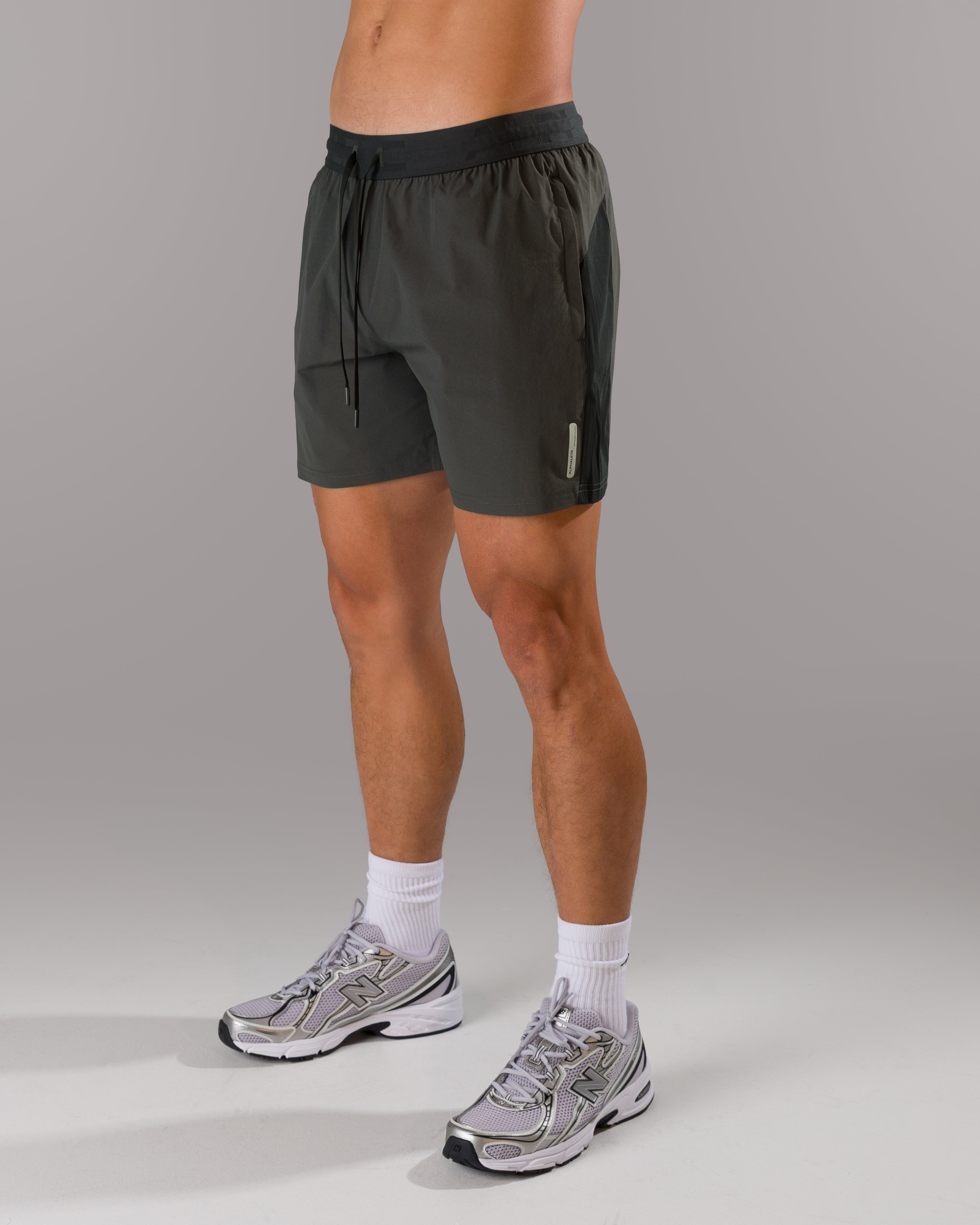 Apex Short - Iron Charcoal | Men's Athletic Shorts | Alphalete ...