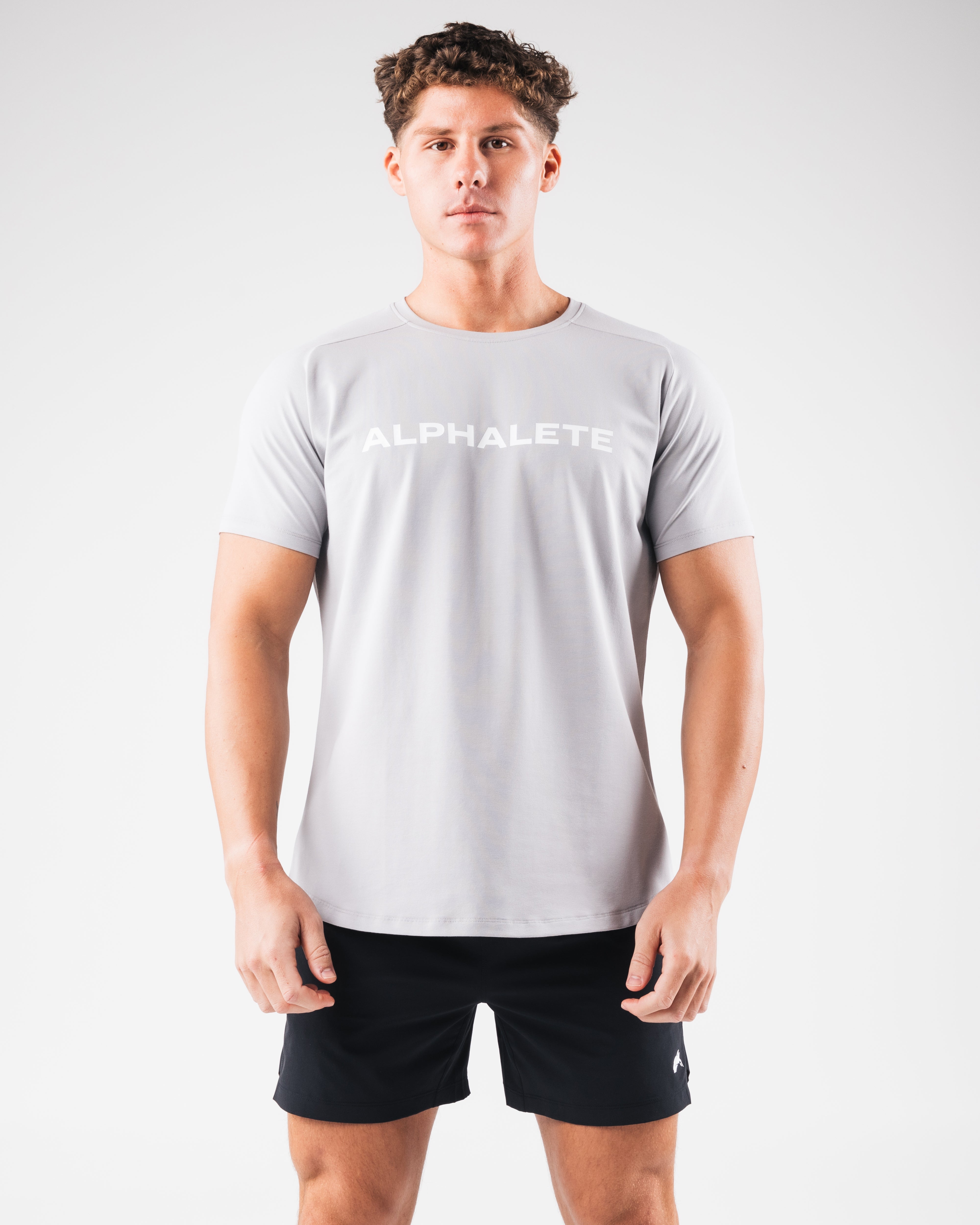 Core Tee - Chrome – Alphalete Athletics UK