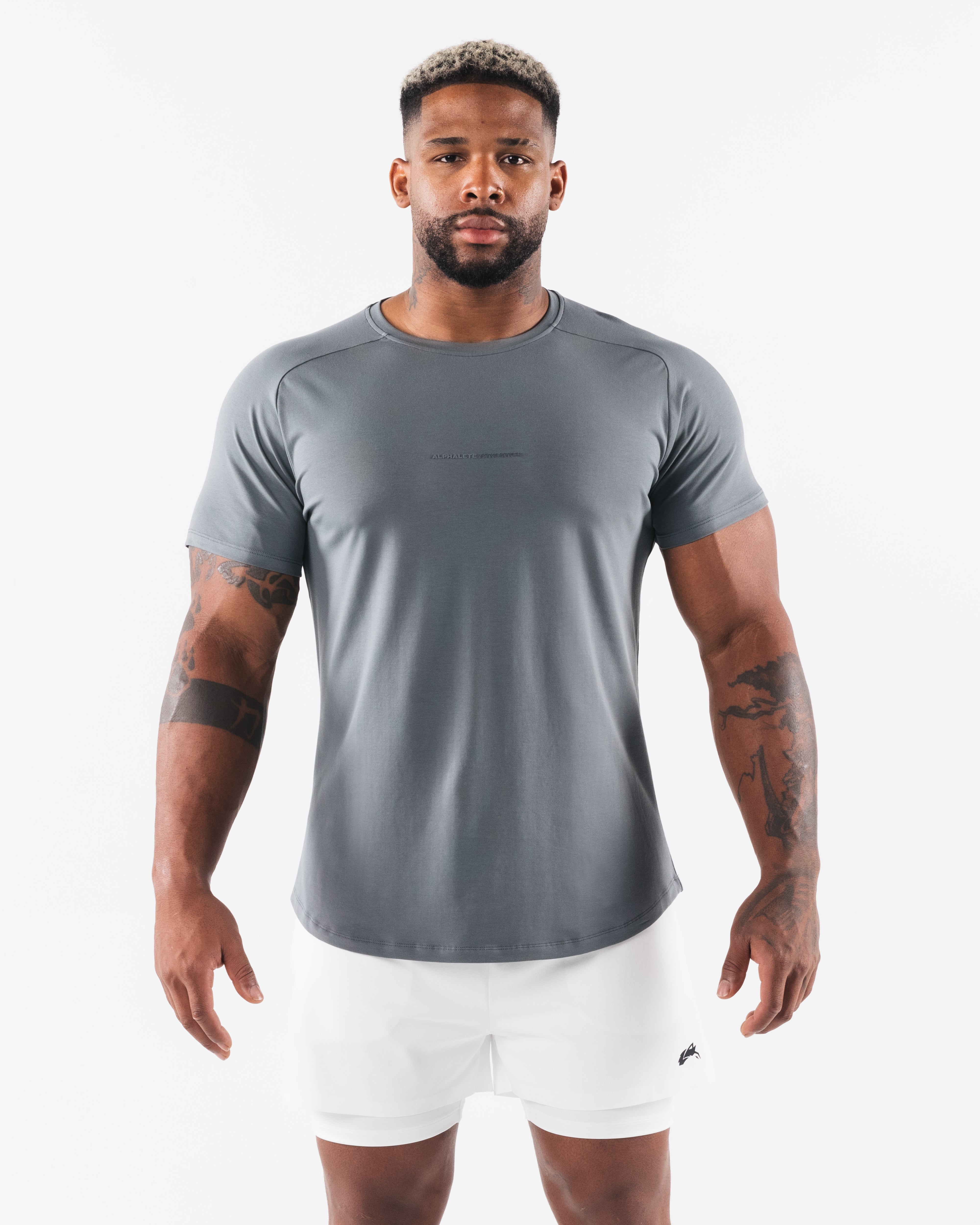 Core Tee - Ash – Alphalete Athletics UK
